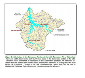 Localwaters Tellico Lake Maps and Boat Ramps