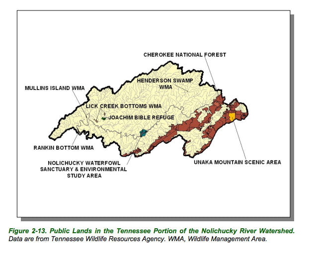 Localwaters Nolichucky River Maps Tennessee