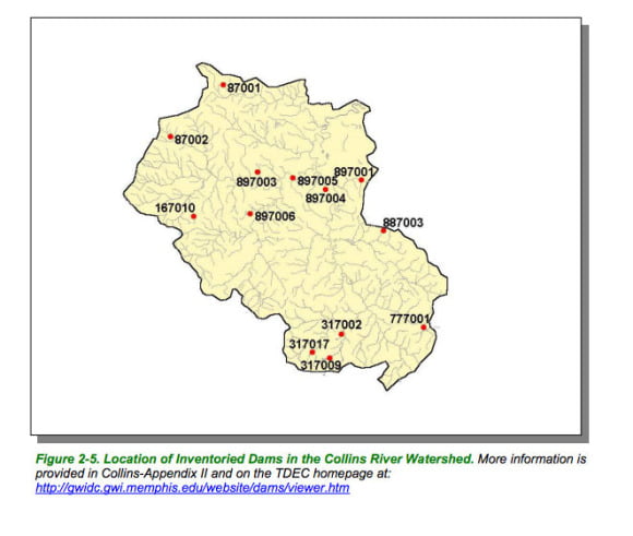 Localwaters Collins River Map Boat Ramps