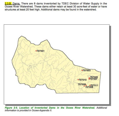 Localwaters Ocoee River Maps Access Areas rafting Tennessee